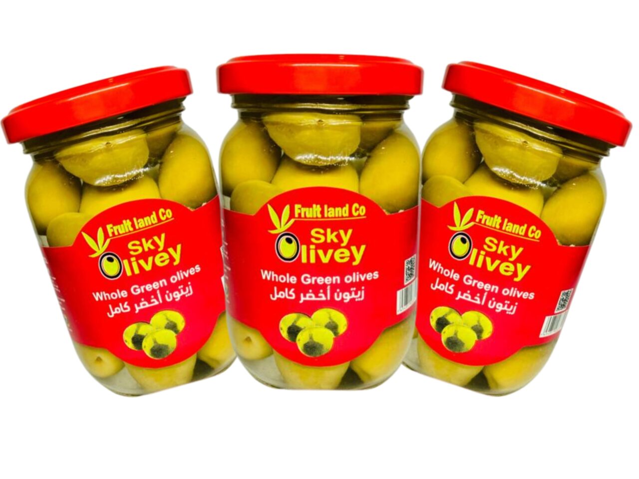 WHOLE GREEN OLIVES - Fruit Land Food Industries